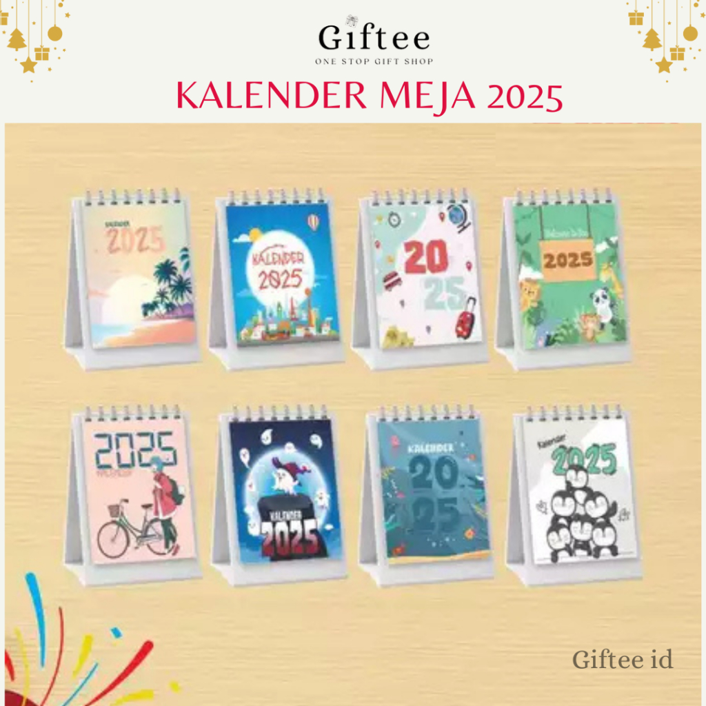 Jual KALENDER MEJA TAHUN 2025 CALENDAR TABLE DUDUK MINI CALENDER ...