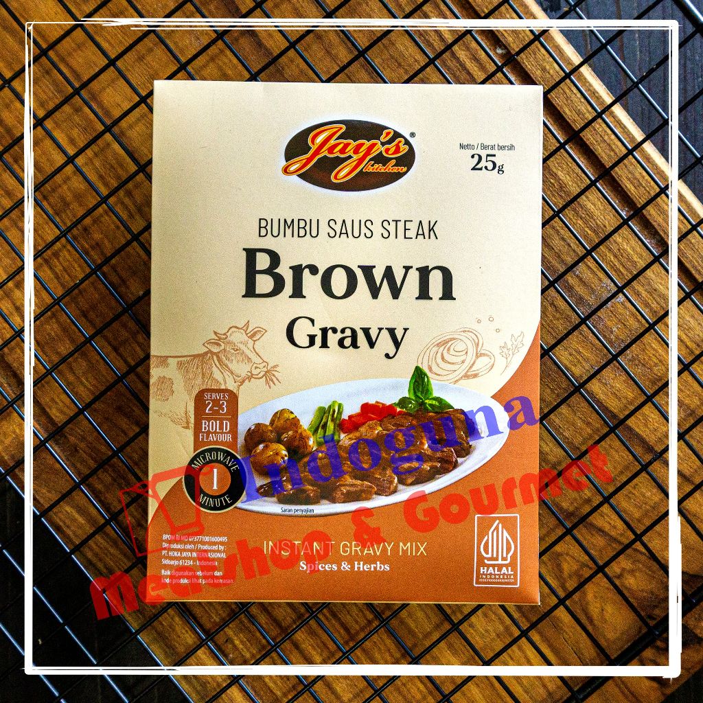 Jual Jay's Jays Bumbu Saus Steak Brown Gravy Sauce 25gr | Shopee Indonesia