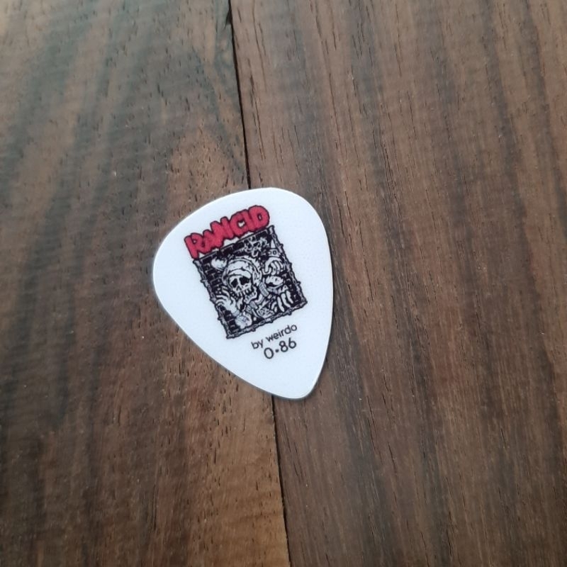 Jual pick gitar edisi band RANCID 0.76 mm | Shopee Indonesia