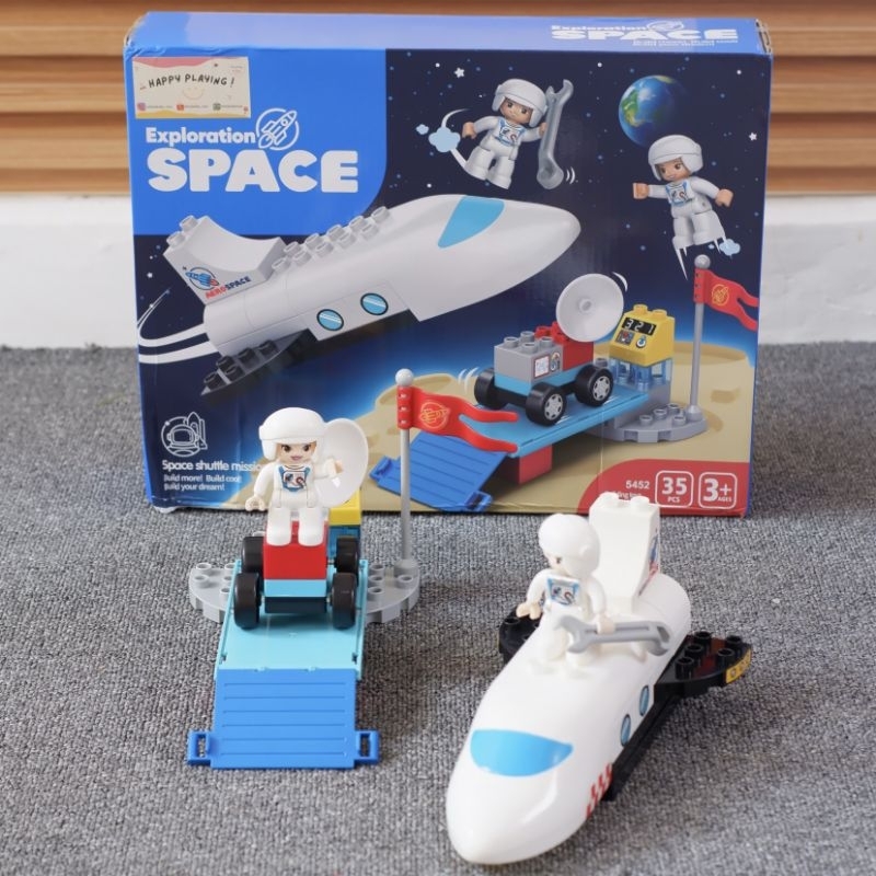 Jual Rocket Station Block Toys / Mainan Rocket Anak / Mainan Edukasi ...