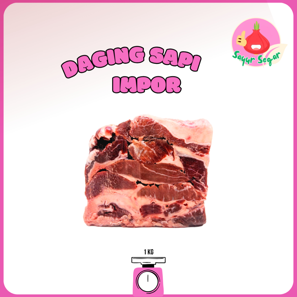 Jual Sayur Segar - Daging sapi Impor Frozen 1 kg / Beef | Shopee Indonesia