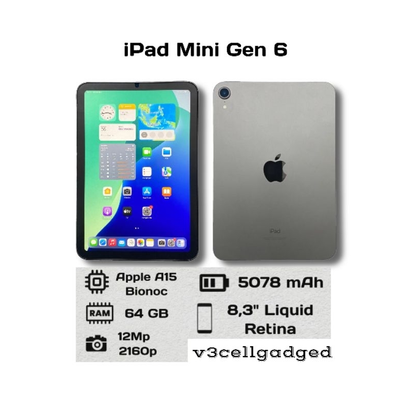 Jual iPad Mini Gen 6 (Second) | Shopee Indonesia
