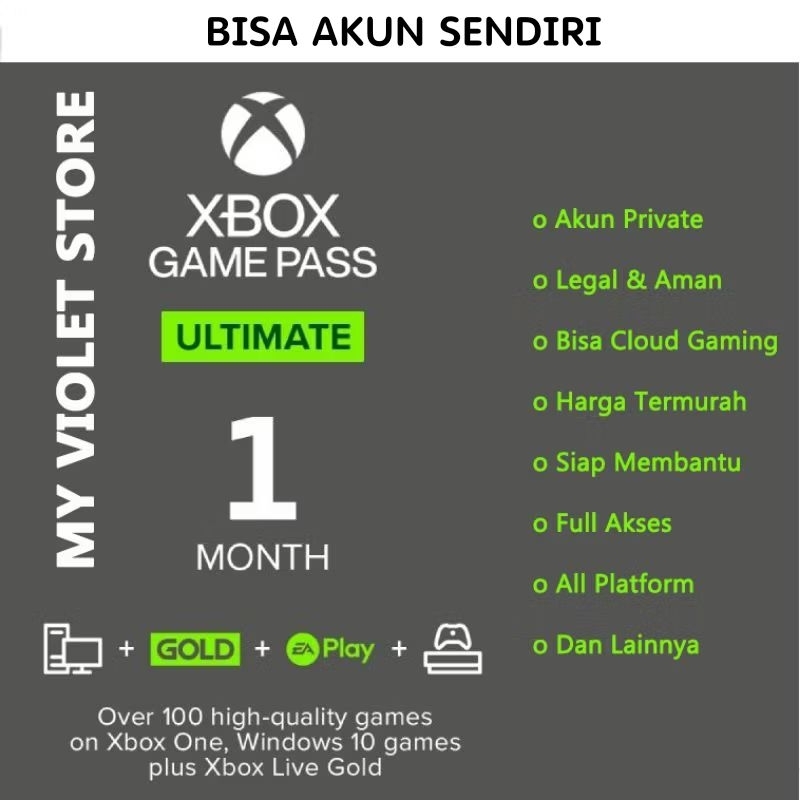 Jual XBOX Cloud Gaming GP Ultimate Xbox One Series X|S PC Windows ...