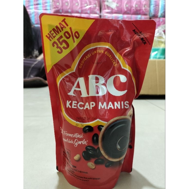 Jual kecap abc kemasan refil 600 gram | Shopee Indonesia