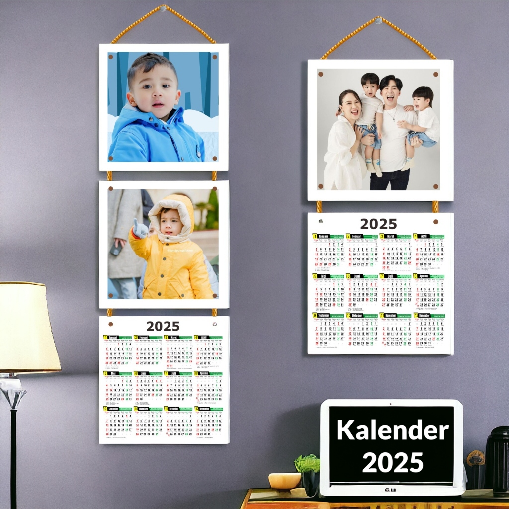 Jual Kalender Custom Foto 2025 - Bisa Pake Foto Sendiri - Kalender Unik ...