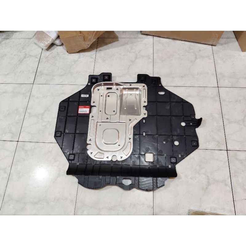 Jual cover dek bawah mesin engine tengah honda hrv 2015 2016 2017 2018 2019 2020 2021 ori ...