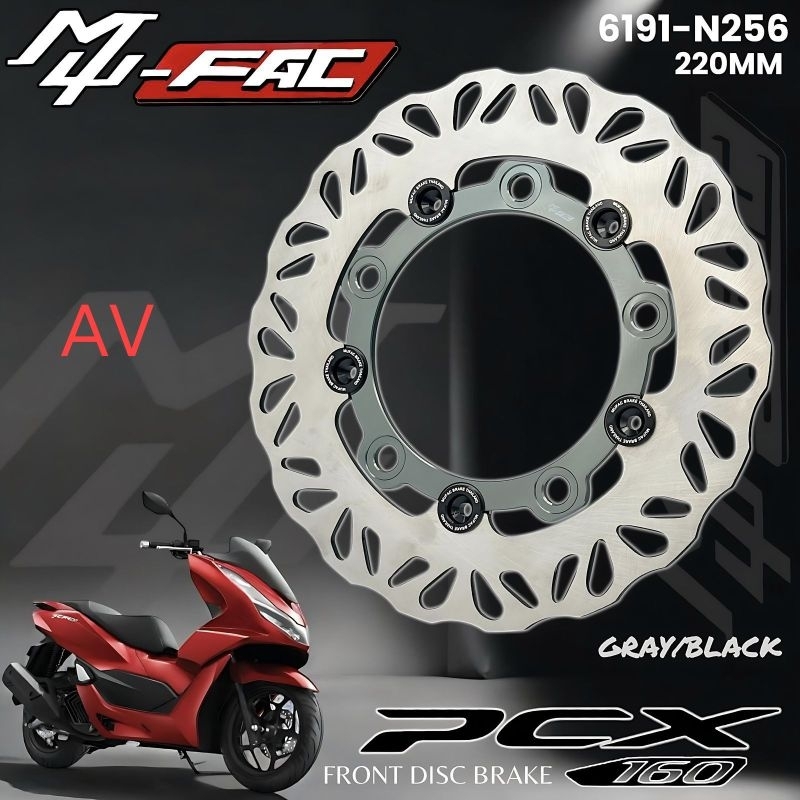 Jual Disc Brake Piringan Cakram MUFAC Depan Motor PCX 160 Floating Disc ...