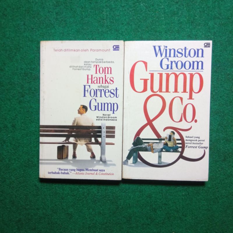 Jual Novel Forrest Gump dan Gump & Co. - Winston Groom [Satu Set ...
