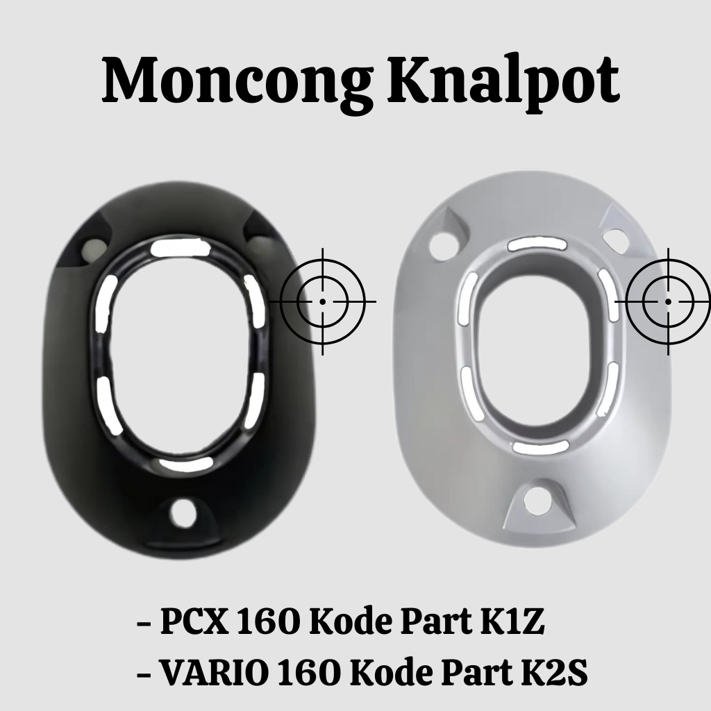 Jual Moncong Knalpot Cap Muffler Honda PCX New 160 K1Z pnp Vario 160 ...