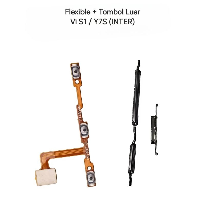 Jual FLEXIBLE ON OFF VOLUME + TOMBOL LUAR VIVO S1 / Y7S (INTER) | Shopee Indonesia
