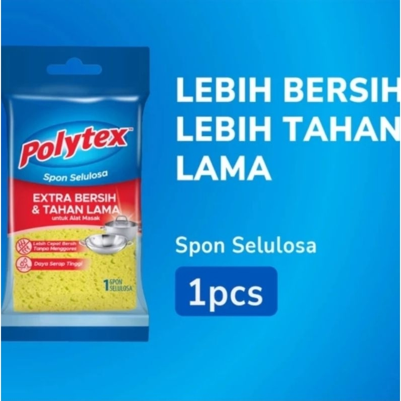 Jual POLYTEX SELULOSA DAYA SERAP TINGGI 1 PCS ORIGINAL 100% | Shopee ...