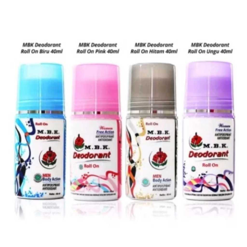 Jual MBK DEODORANT ROLL ON 40 ML ALL VARIAN | Shopee Indonesia