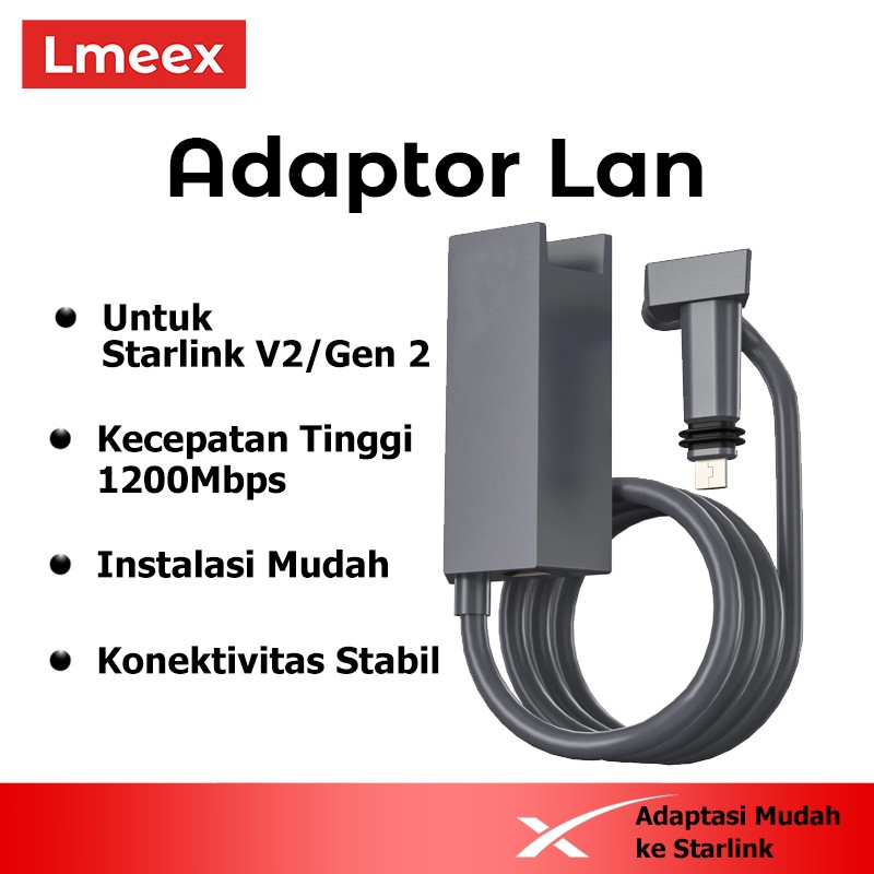 Jual Lmeex Ethernet Adapter Rectangle Dish Antenna Satellite USB ...