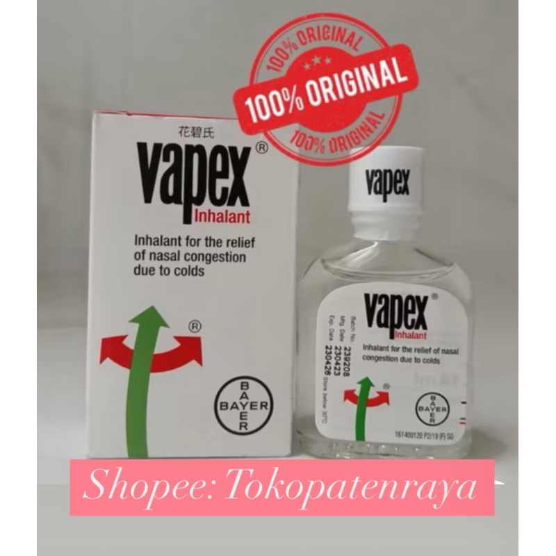 Jual Vapex 14 ml Minyak Angin Vapex Thailand 14ml | Shopee Indonesia
