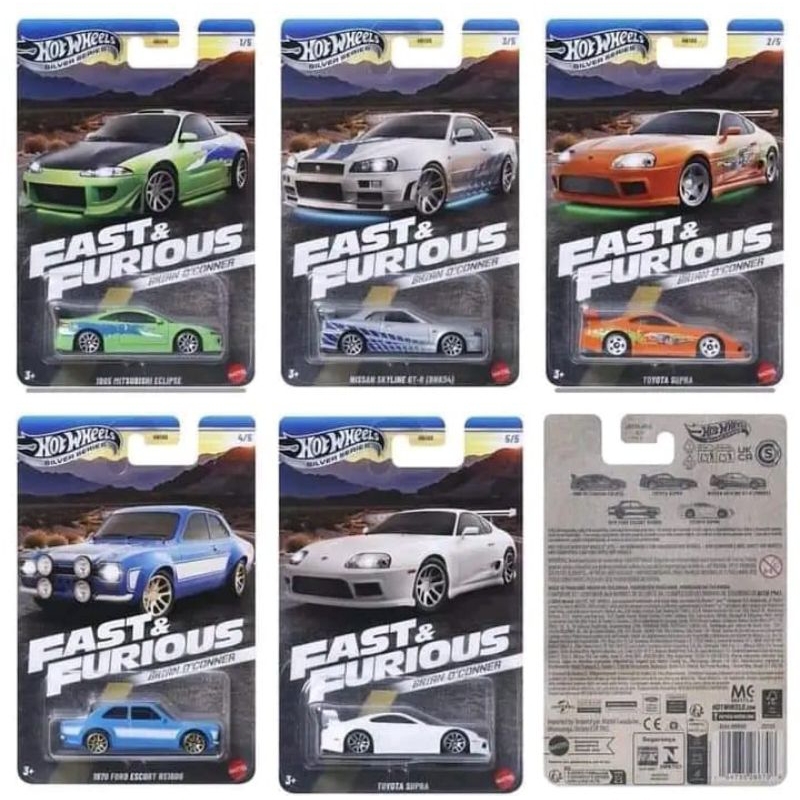 Jual HOTWHEELS FAST & FURIOUS SILVER SERIES | Shopee Indonesia