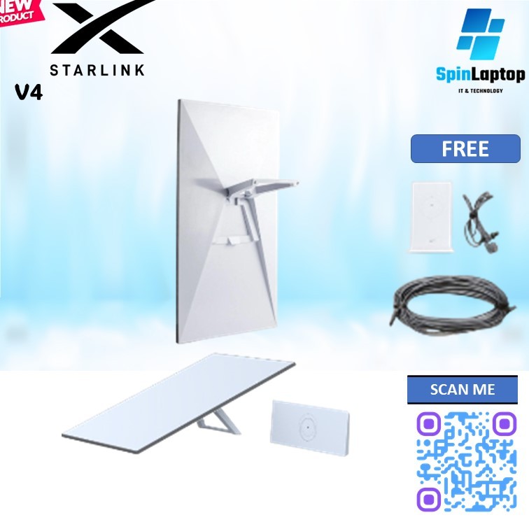 Jual Starlink V4 Gen 3 Standard Flat Satelite Kit Antena Wi-Fi 6 Router - Baru Garansi Resmi ...