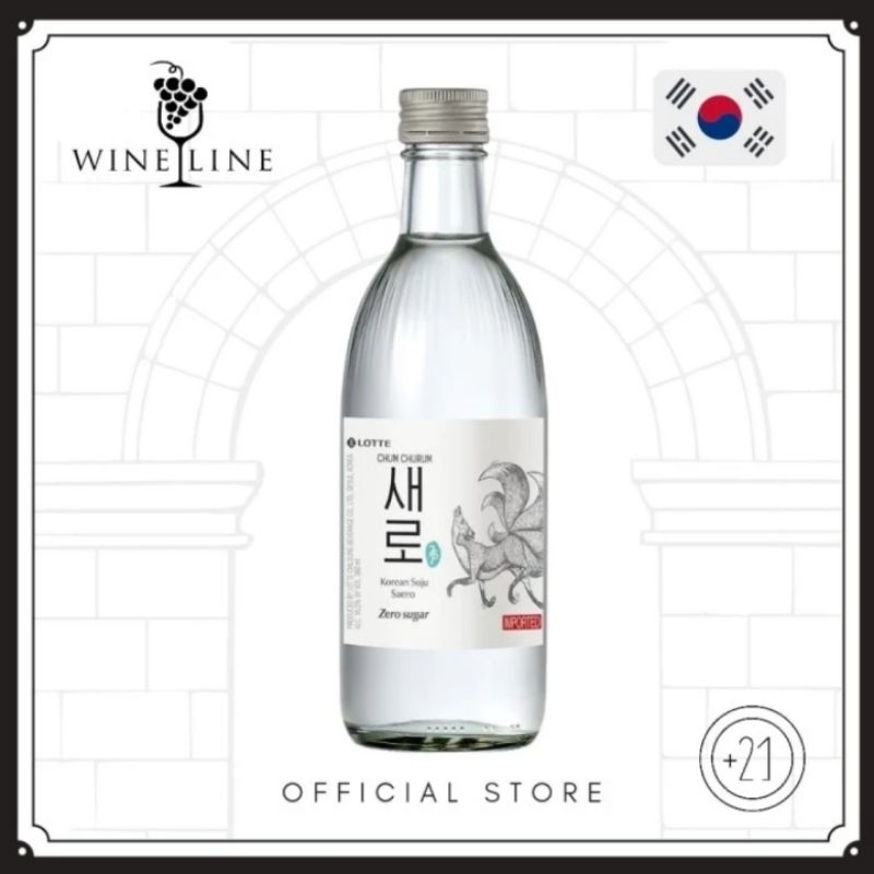 Jual KOREA - CHUM CHURUM Saero Zero Sugar Soju 360ml Korean Soju ...