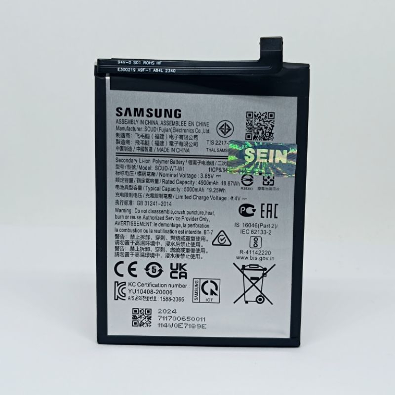 Jual BATERAI BATRE SAMSUNG A04 A04E A14 A22 WT-W1 ORIGNAL | Shopee Indonesia