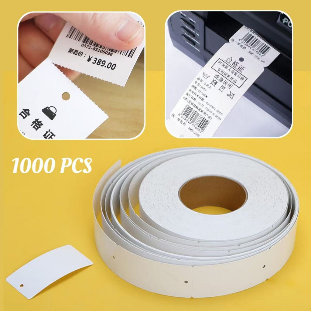 Jual 1000pcs Label Karton Hang Tag Printable Hangtag Label Baju Tag ...