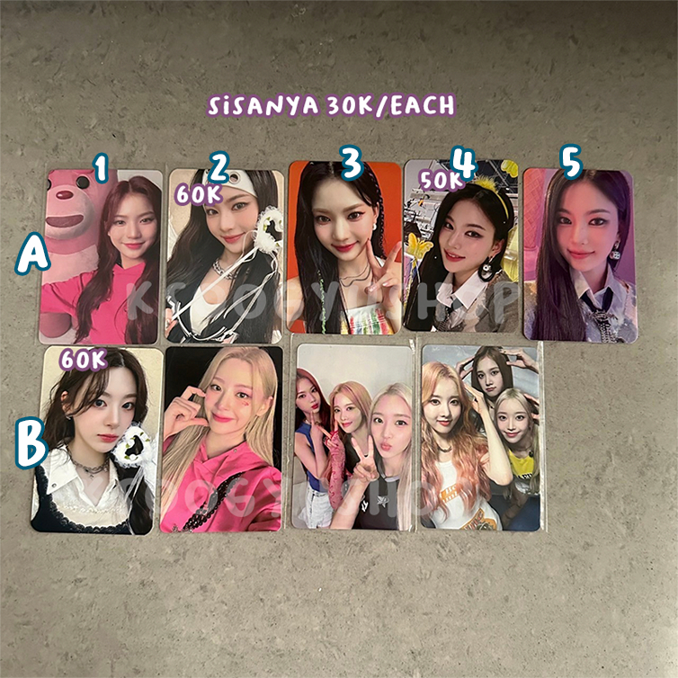 Jual [READY STOCK UNDERPRICE] STAYC Isa Seeun OT6 Unit PC Photocard POB Benefit Lucky Draw LD ...
