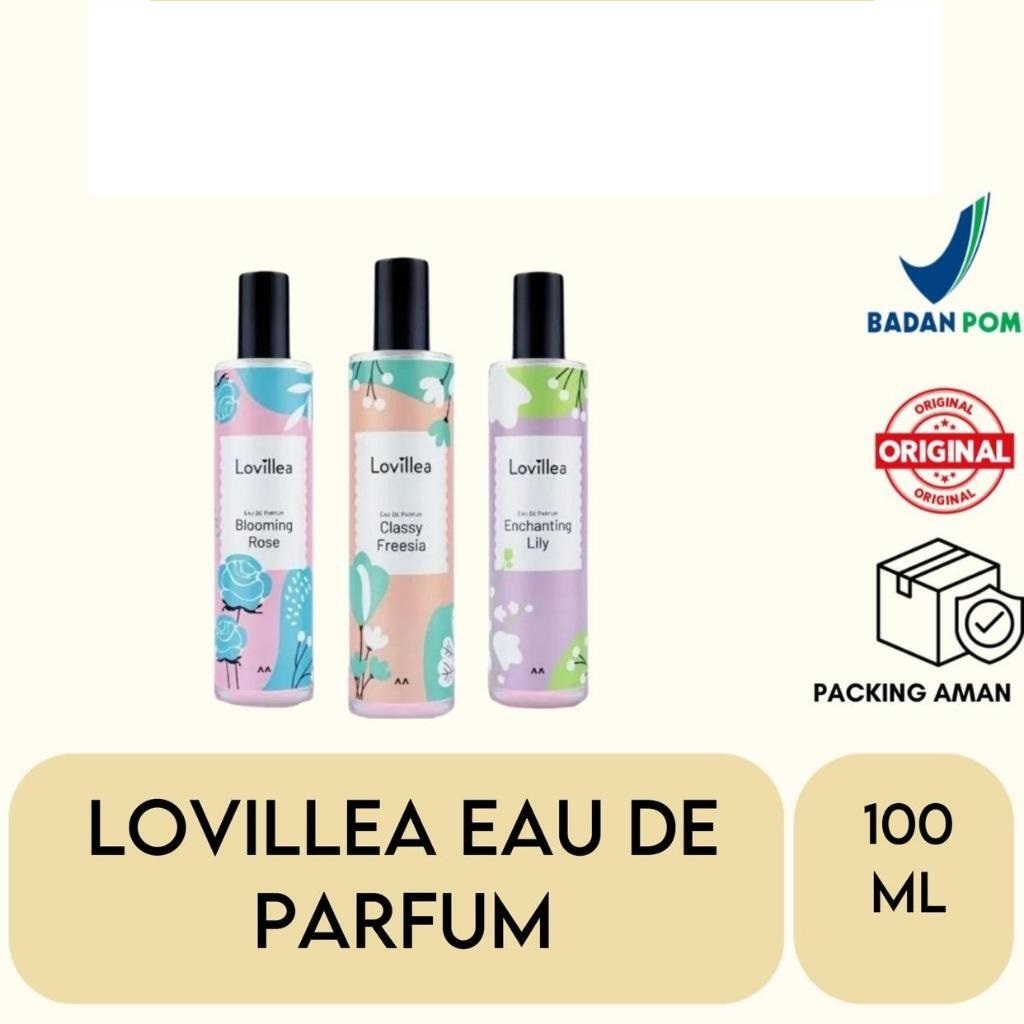 Jual Parfum Lovillea Eau De Perfume 100 Ml Varian Enchanting Lily ...