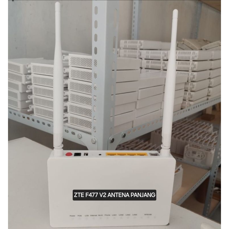 Jual ZTE F477 EPON V2 SUPPORT BRIDGE antena panjang | Shopee Indonesia