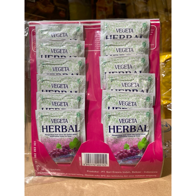 Jual VEGETA HERBAL SACHET ( 1 PCS ) | Shopee Indonesia