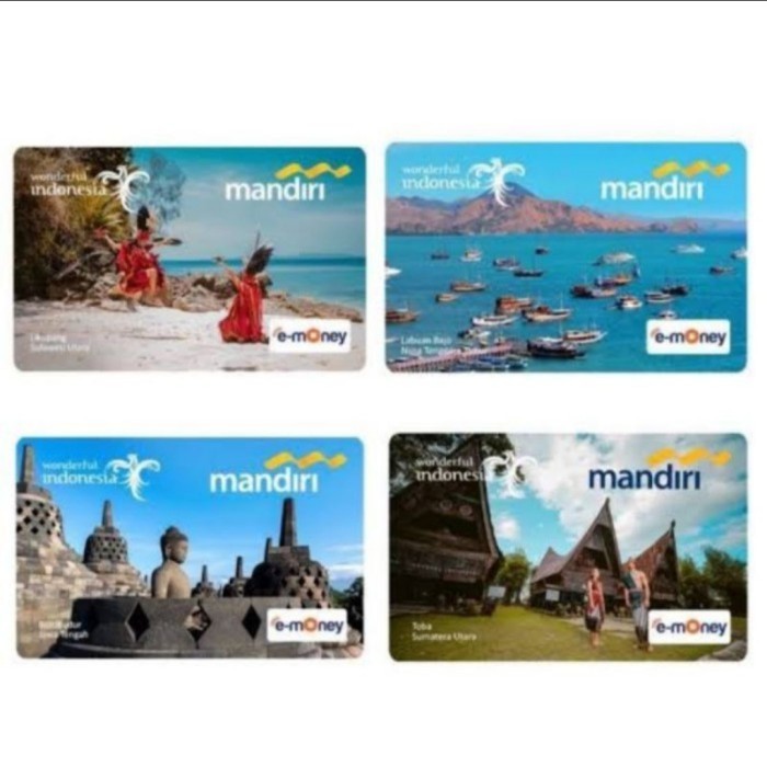 Jual EMONEY CARD MANDIRI ORIGINAL EDISI WONDERFUL INDONESIA | Shopee ...