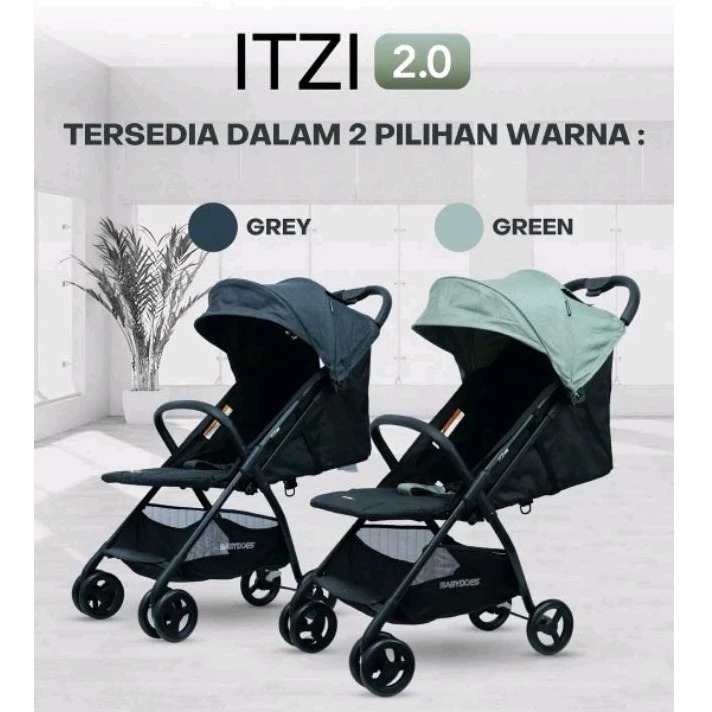 Jual Baby does Stroller Itzi 2.0 Autofold / Baby Does Kereta Dorong ...