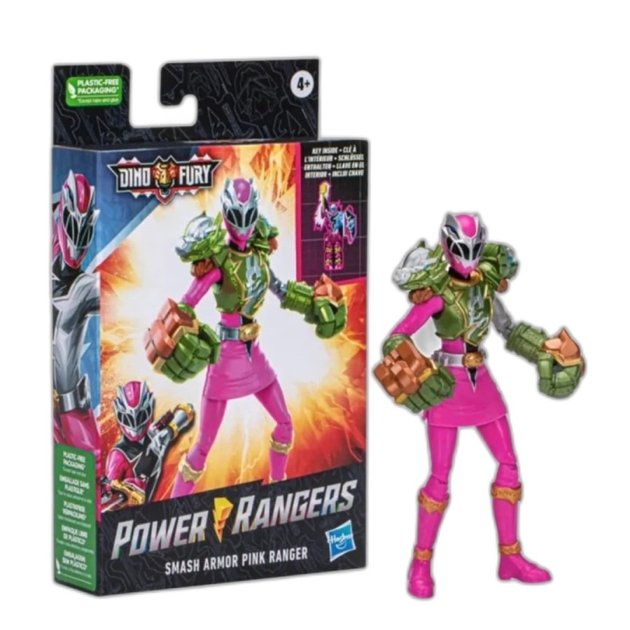 Jual Power Rangers Dino Fury Smash Armor Pink Ranger Action Figure ...