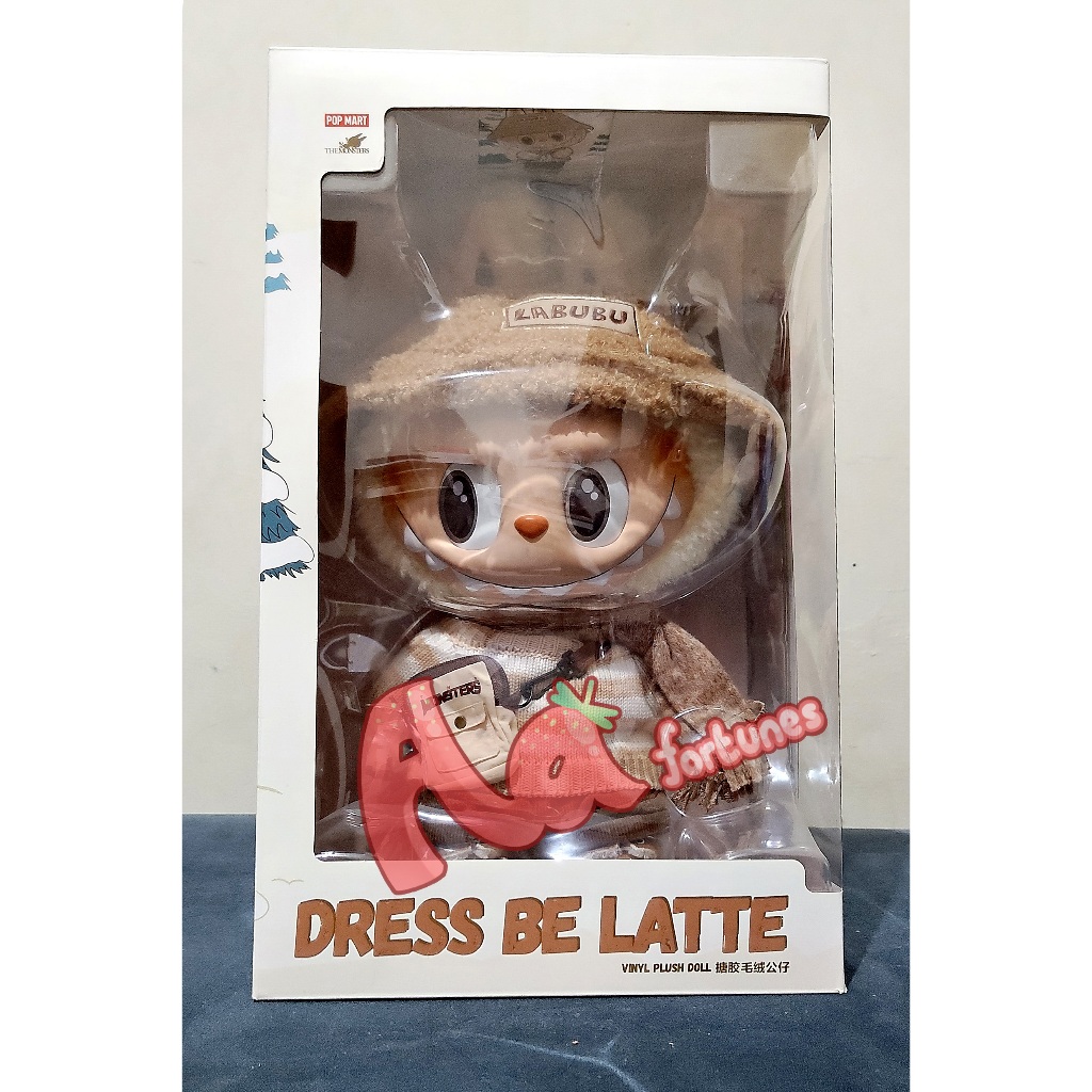 Jual The Monsters Labubu Dress Be Latte Vinyl Plush Doll | Shopee Indonesia