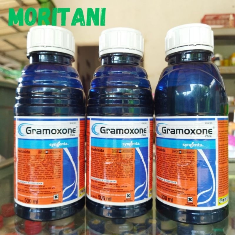 Jual GRAMOXONE 276 SL 500 ml Bahan Aktif Parakuat Diklorida Herbisida ...