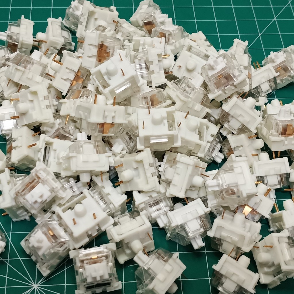 Jual Xinmeng Salt White Switch Mechanical Keyboard Clicky | Shopee ...