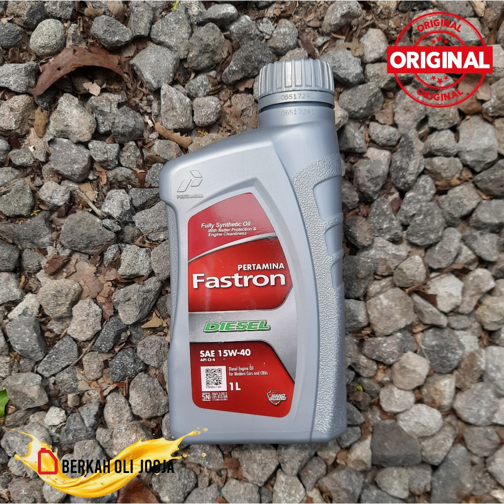 Jual Pertamina Fastron Diesel SAE 15W-40 1 Liter API CI-4 1L Original | Shopee Indonesia