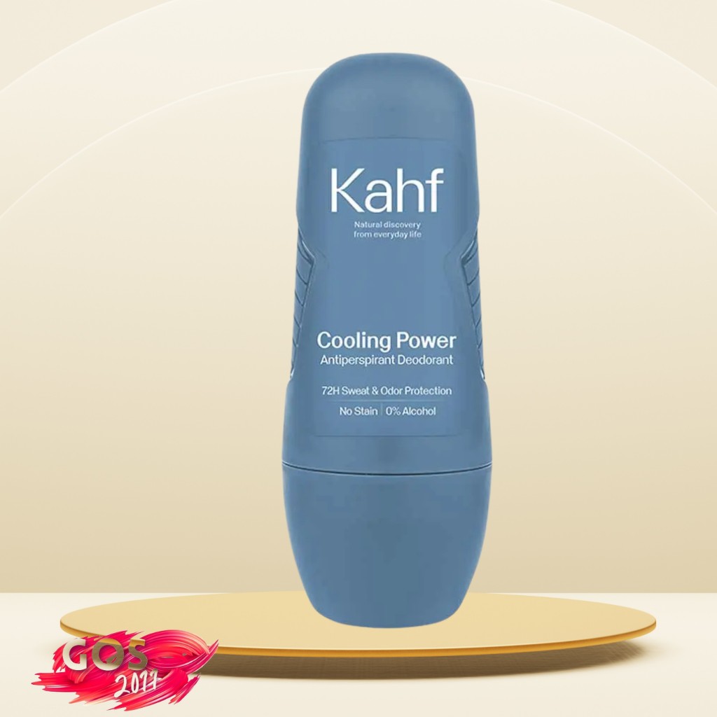 Jual [ ️Gos2011 ️] Kahf Cooling Power Antiperspirant Deodorant Roll On ...