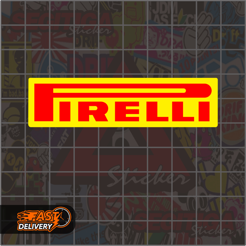 Jual Sticker Pirelli Ukuran 8x2 Cm | Shopee Indonesia