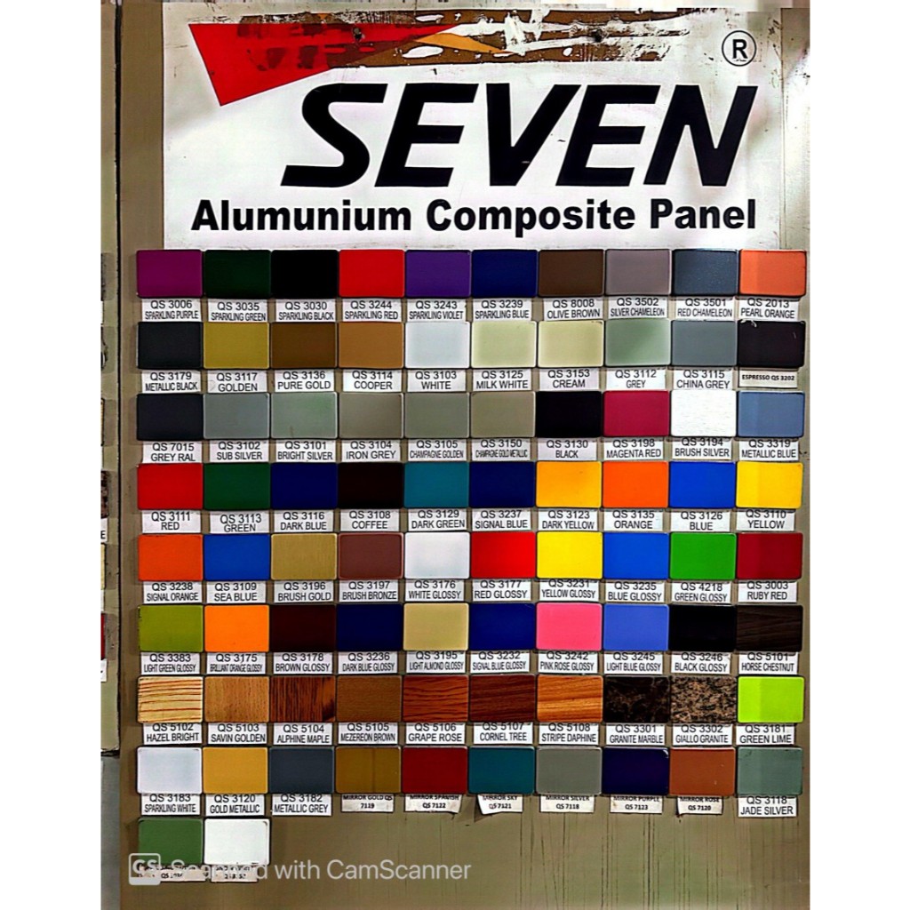 Jual Aluminium Composite Panel ACP Seven | PVDF Indoor / Outdoor | 4mm ...