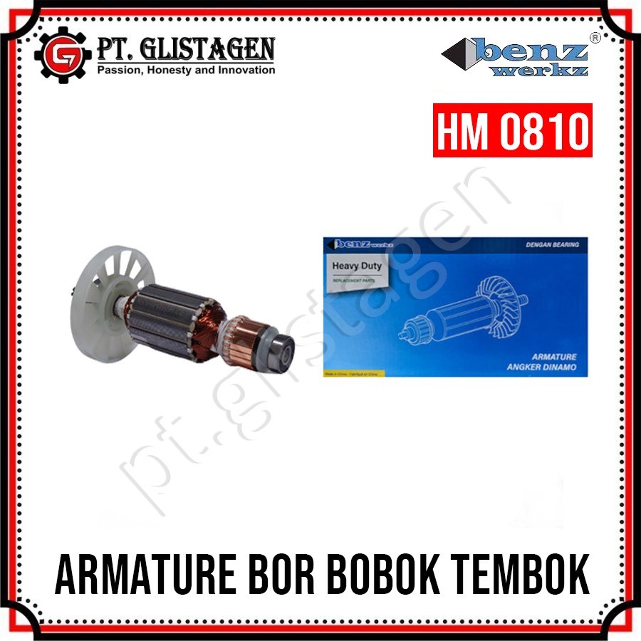 Jual Benz Armature HM 0810 Armatur Rotor Jantung Demolition Hammer ...