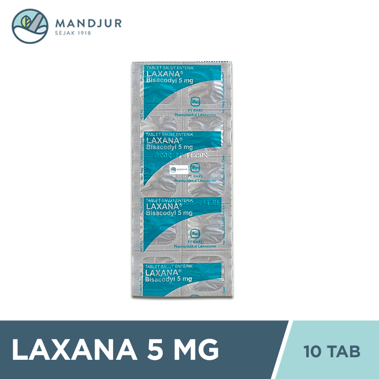 Jual Laxana 5 mg 10 Tablet - Obat Pencahar Susah Buang Air Besar ...