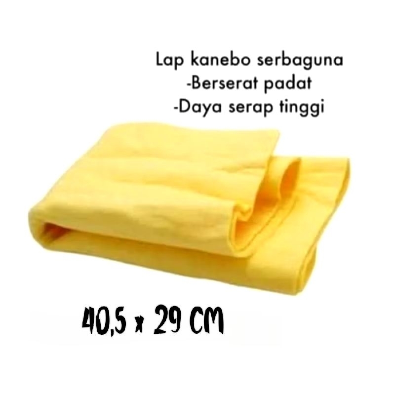 Jual KANEBO / KAIN LAP WINPU CHAMOIS CLOTH DAYA SERAP TINGGI 40,5 X 29 ...