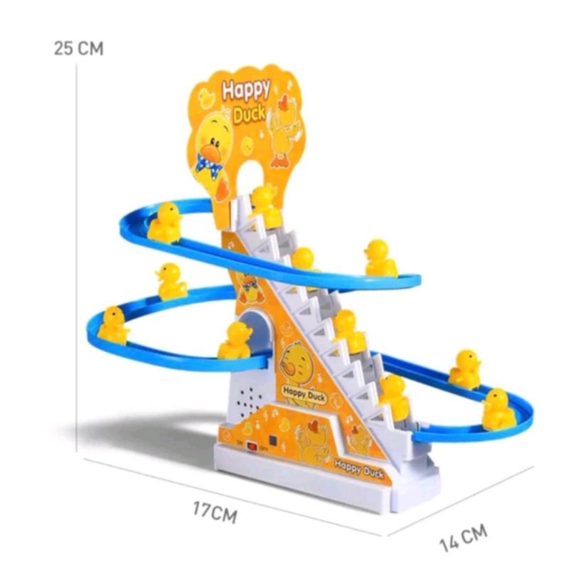 Jual mainan tangga little duck / track tangga bebek / mainan tangga ...