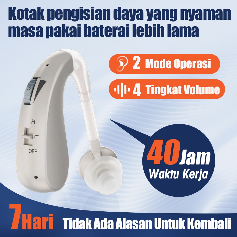 Jual Alat Bantu Dengar Nirkabel Goodlife untuk Lansia Alat Bantu Dengar Hearing Aids Isi Ulang ...