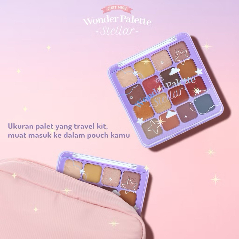 Jual JUST MISS WONDER PALETTE STELLAR | EYESHADOW PALETTE | Shopee ...