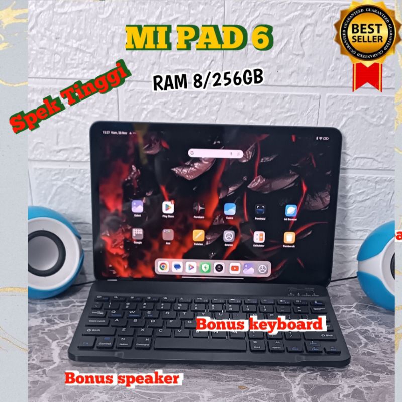 Jual CUCI GUDANG XIAOMI MI PAD 6 RAM 8/256GB | TABLET SPEK GAHAR| BONUS ...