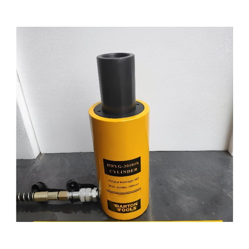 Jual 30T 100mm S Hollow Plunger Hydraulic Cylinder Silinder Hidrolik BARTON | Shopee Indonesia