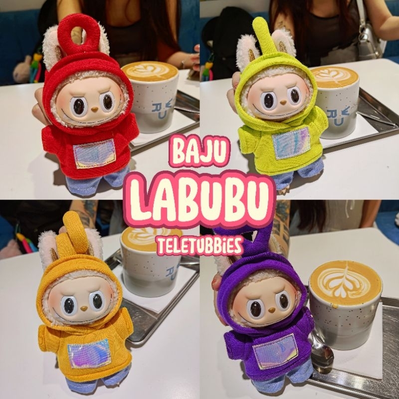 Jual Labubu Macaron Outfit Teletubbies Ready Stok | Baju Boneka labubu ...