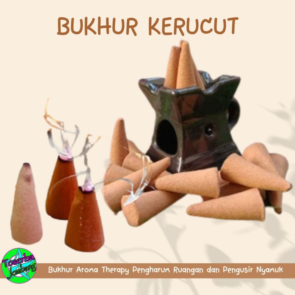 Jual Buhur Kerucut / Bukhur Kayu Gaharu isi 25 pcs | Shopee Indonesia