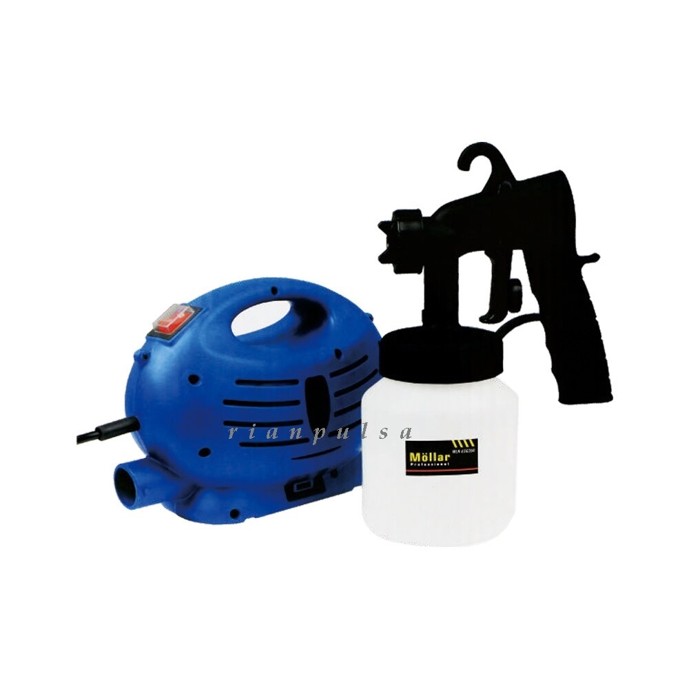 Jual Mollar Paint Compressor Electric Spray Gun Blower Kompresor ...