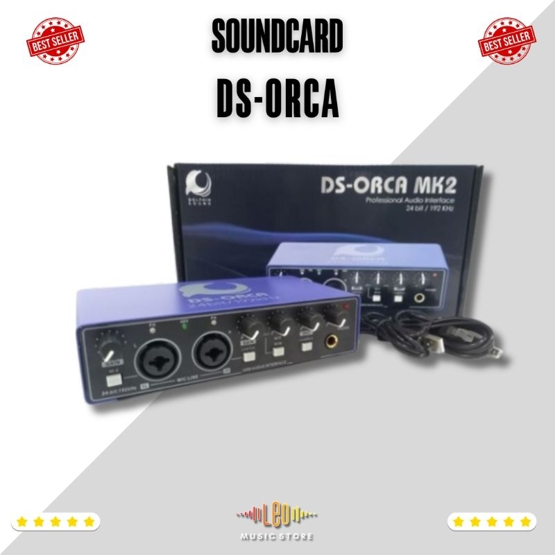 Jual DS ORCA MK2 soundcard audio interface dolphin sound ds orca ...