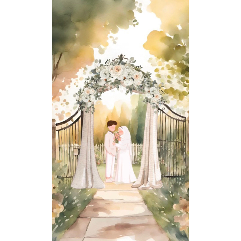 Jual Undangan Digital 3D - Undangan Pernikahan - Undangan Nikah Video ...